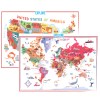 Illustrated Kids United States Map Swiftmaps Online Maps Store